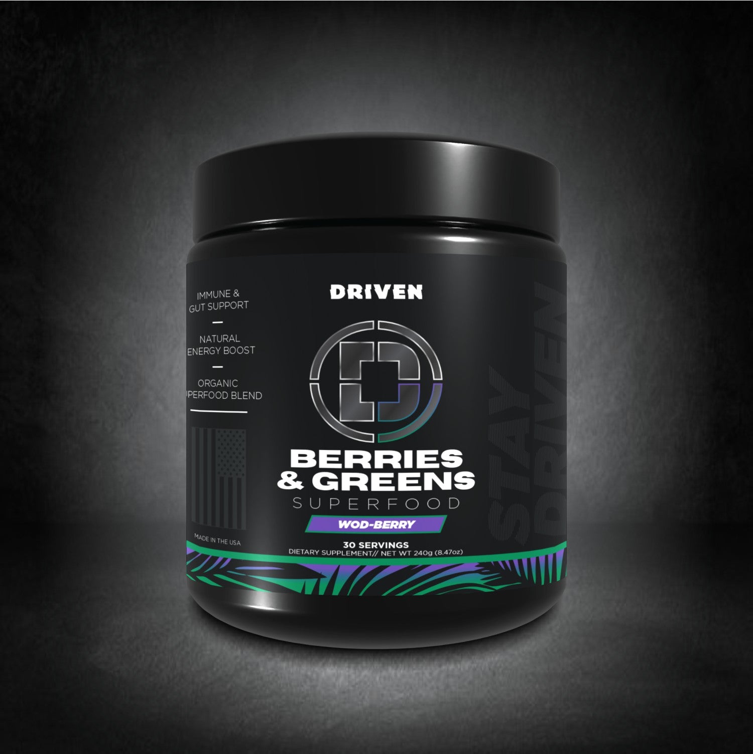 B&G™ - Plant Based Berries & Greens Superfoods Vegan