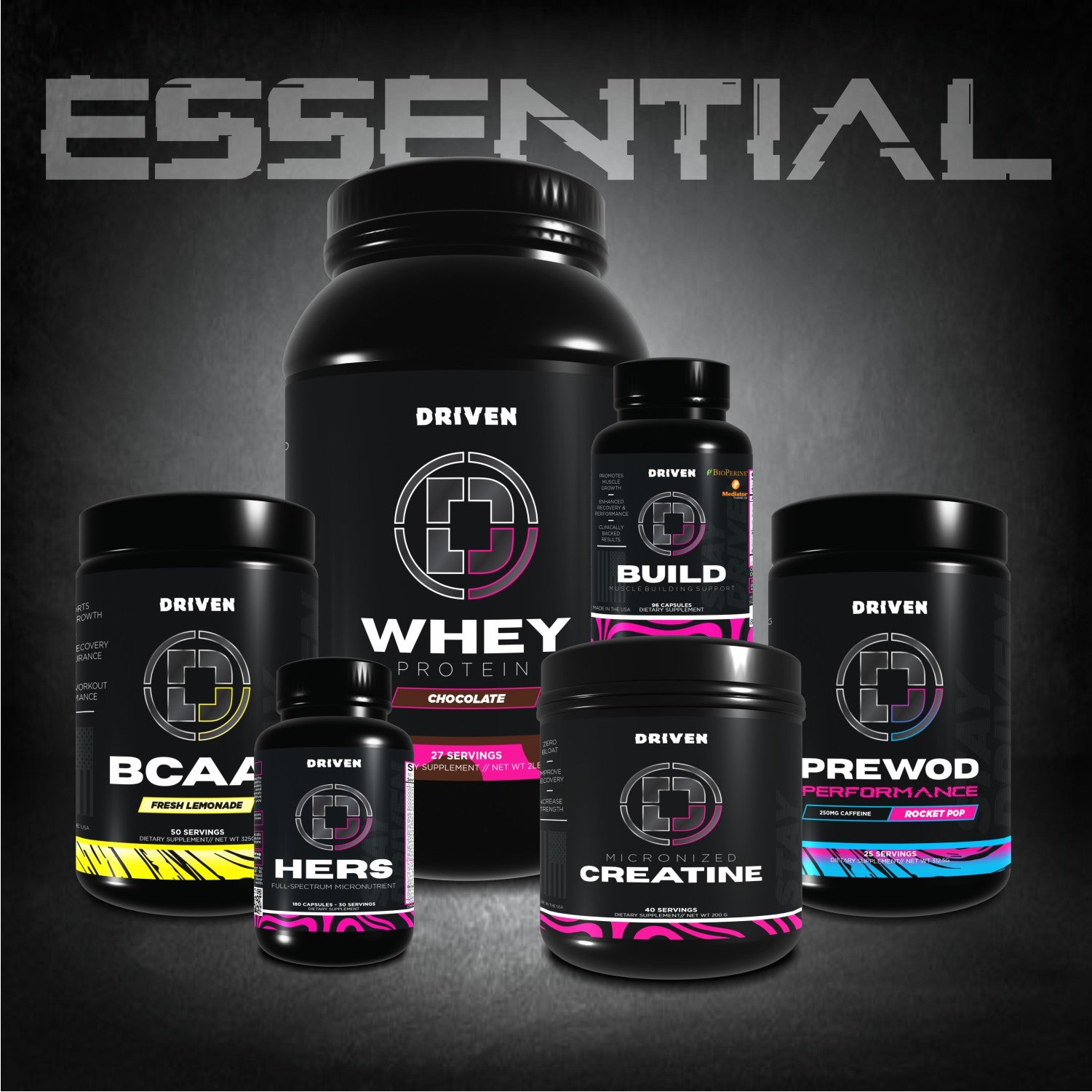 Mander's Essential Stack – Driven Nutrition